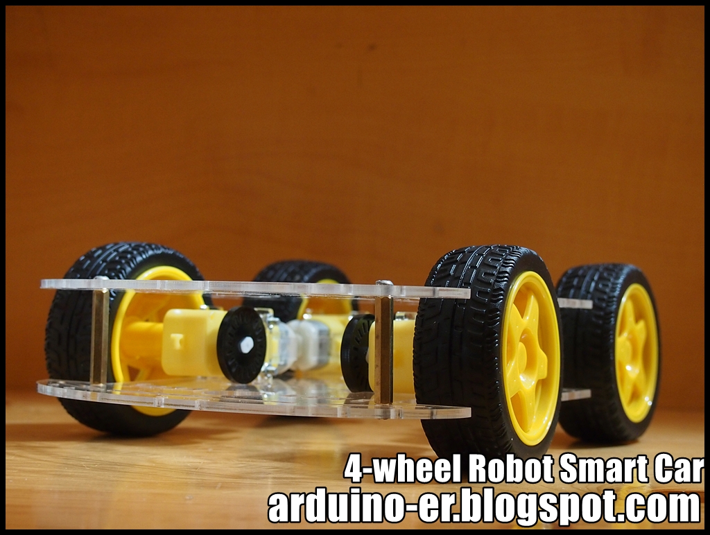 Arduino-er: 4-wheel Robot Smart Car