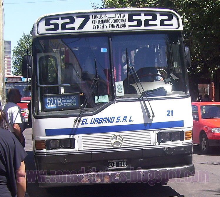 Colectibus - Zona de Buses: LINEA 527