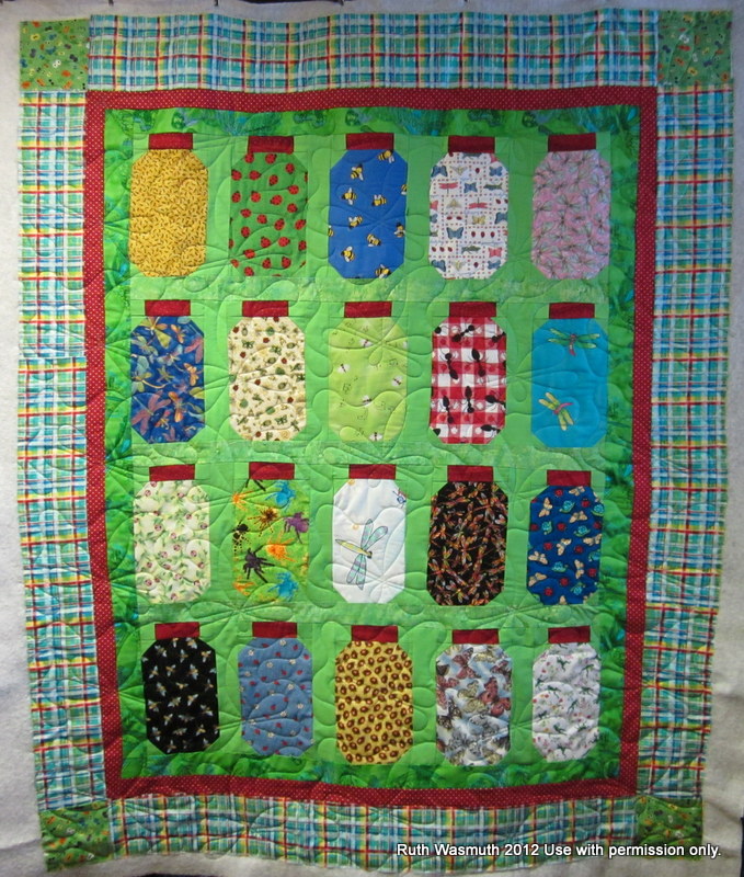 Threads of Mine: Janet's Bug Jar Quilt