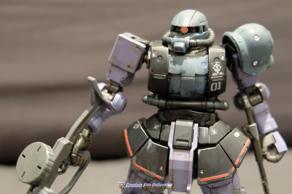 Painted Build: HG 1/144 High Mobility Prototype Zaku [Gundam THE ORIGIN ...
