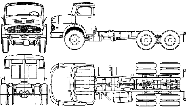 Blueprints Trucks and vehicles Templates | Layth Jawad