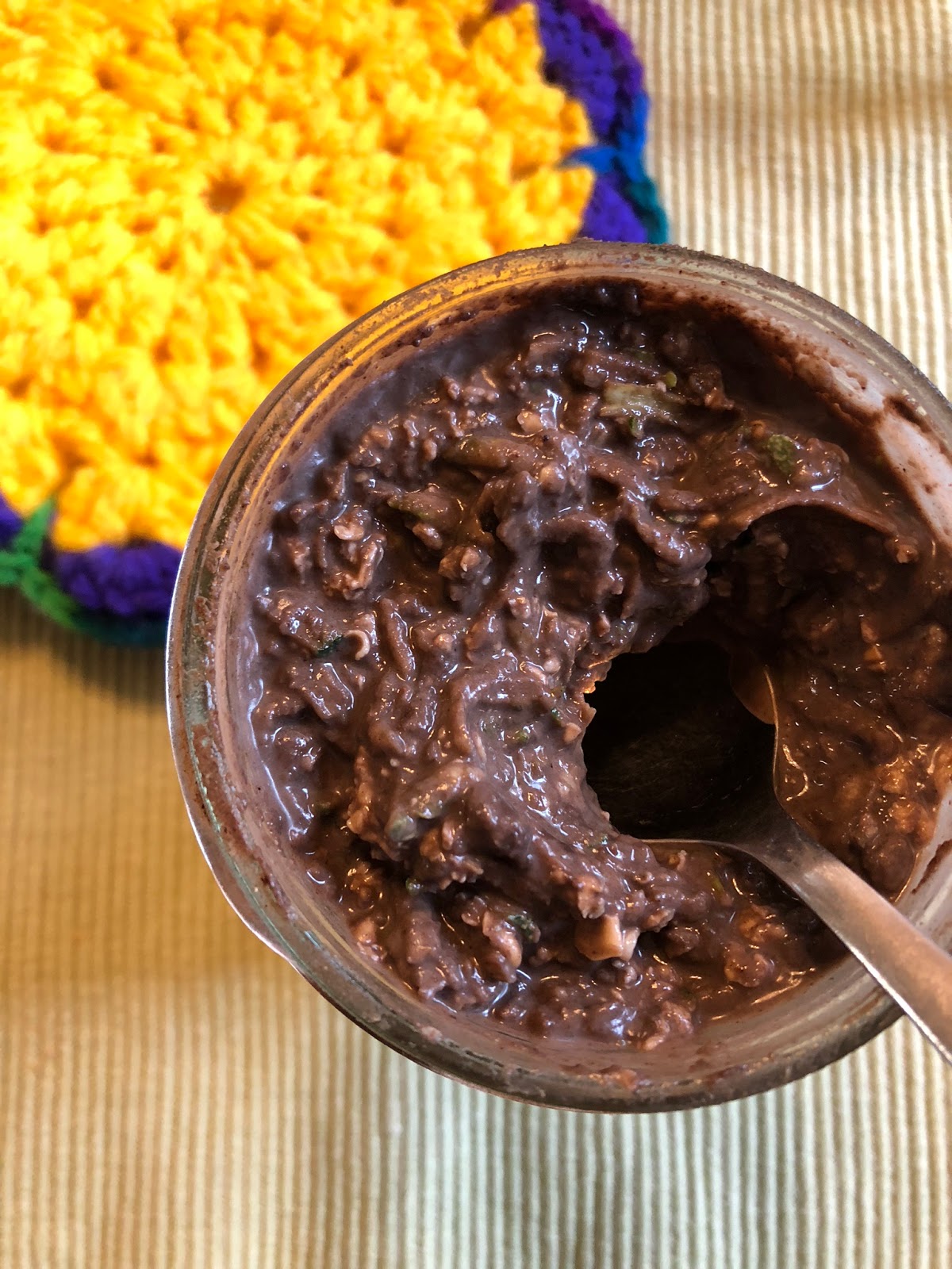 Simple, Sacred, Sweet: Chocolate Zucchini Proats