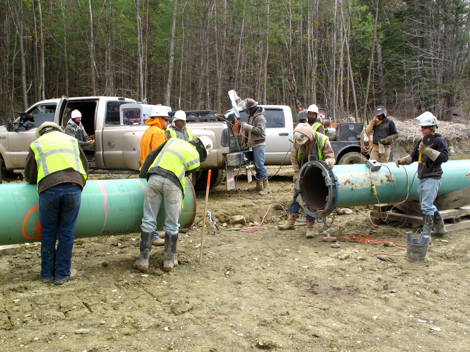 The Joyce Road Neighborhood: Pipeline Construction