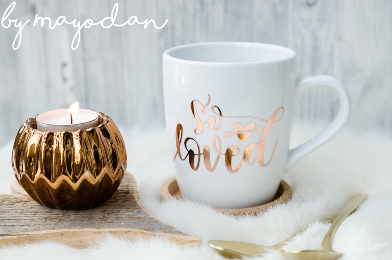 DIY Tassen für den Valentinstag mit dem Plotter gestalten - Mayodans Blog