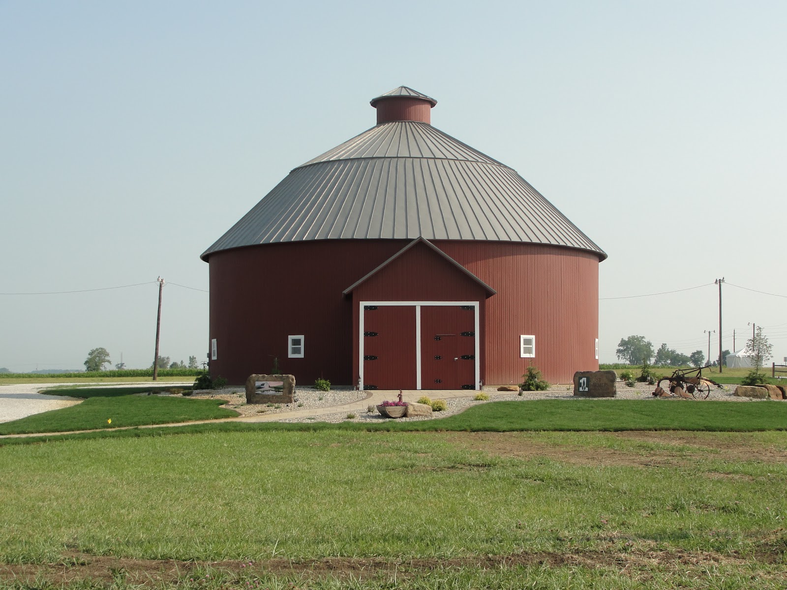 Greentown Grapevine: Round Barn Ready for Fair