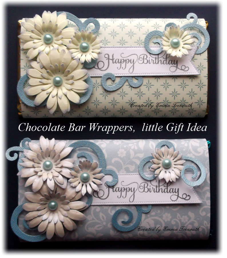 Trenouths Crafty Creations: Make My Monday #58 - chocolate bar wrappers