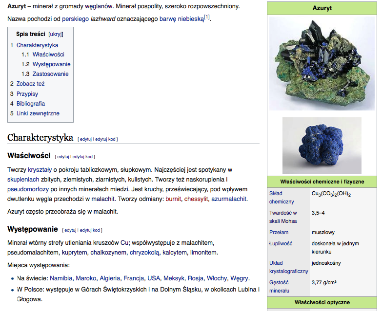 Biologia - nauka o życiu: Miedź.