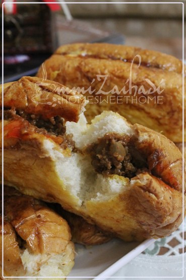 Home Sweet Home: Roti Inti Daging Goreng Mentega