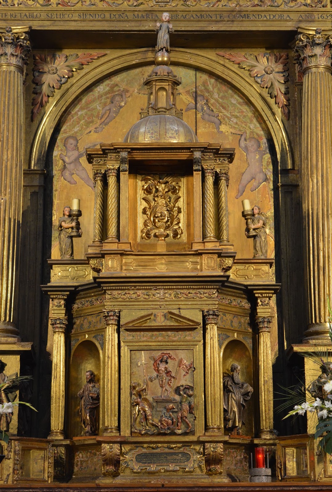 Arte en Valladolid: EL RETABLO DE LA IGLESIA DE SANCTI SPIRITUS DE ...