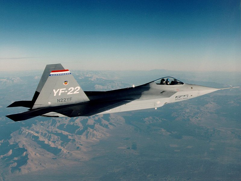 YF-22 Lightning II | Daffa's Blog