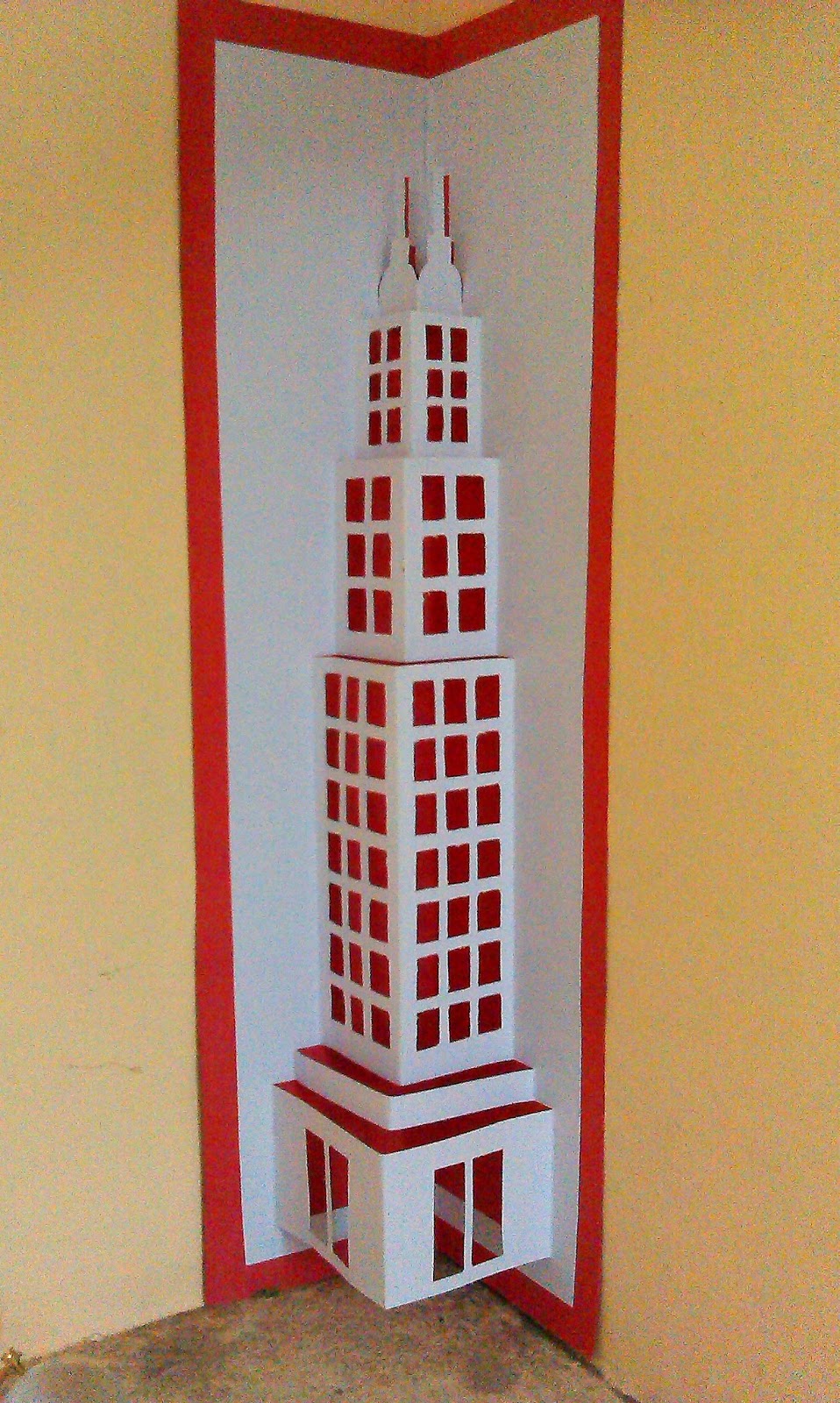 Shades Of Siva: Kirigami- Empire state building