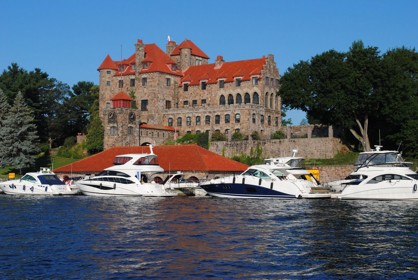 Singer Castle Blog & More: Floating Castles at Singer Castle