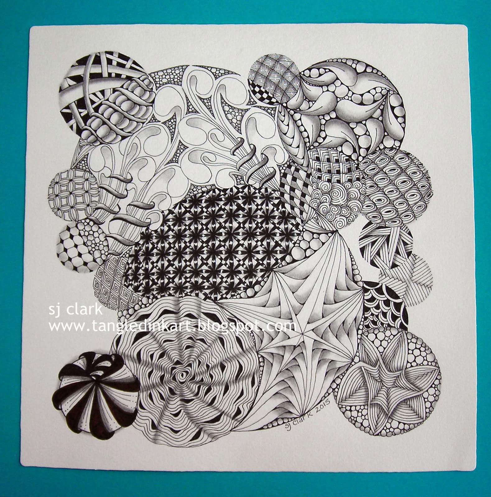 Tangled Ink Art : MY ZENTANGLE INSPIRED ART GALLERY