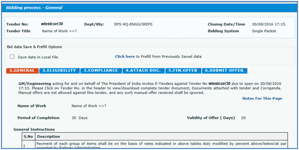 Prepare and Submit Bid for Works Tenders on IREPS - eTenders Info