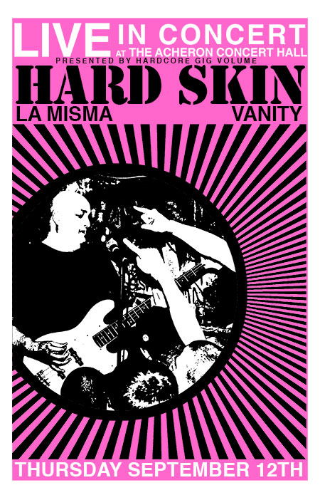 Hardcore Gig Volume: HARD SKIN TICKETS ON SALE