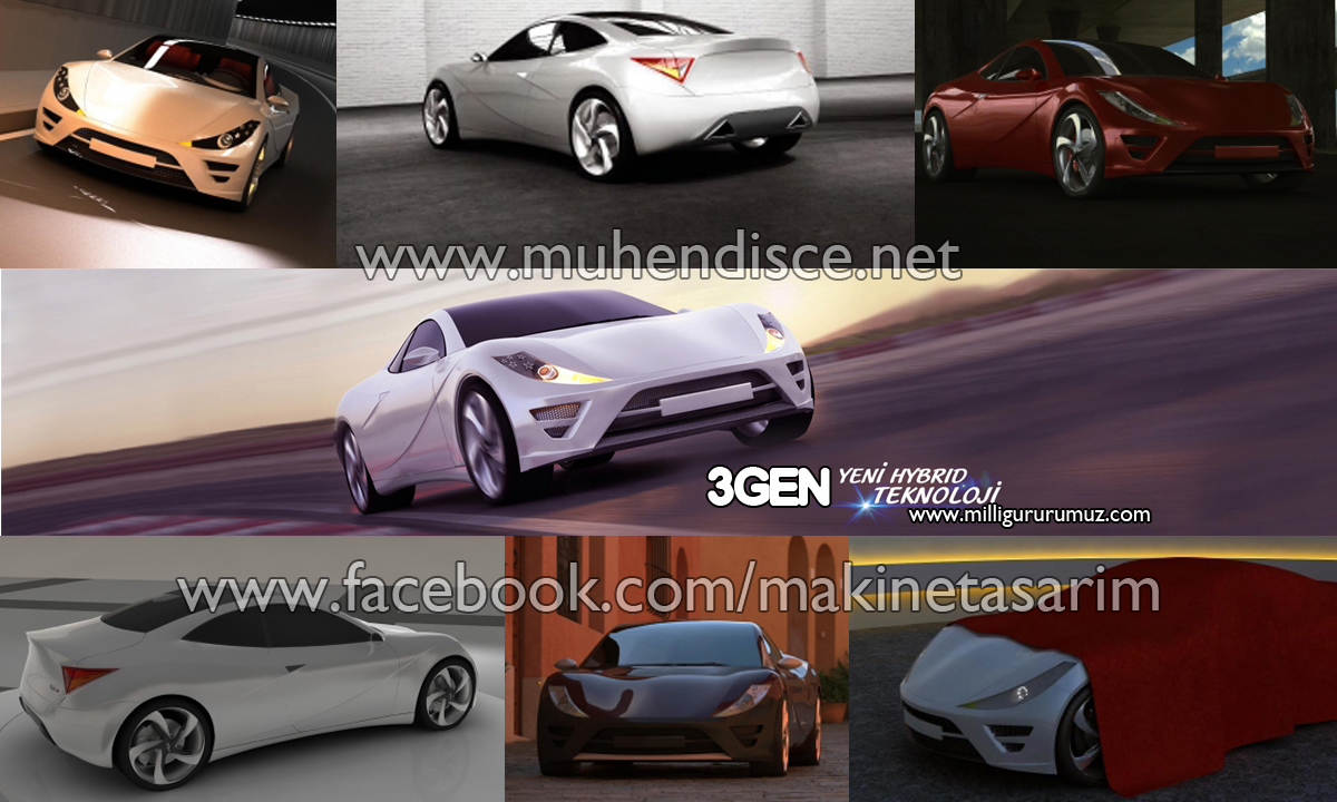 3GEN TÜRKİYENİN YERLİ OTOMOBİLİ-Samet Şahin/Makine/Tasarım/Teknoloji/Gündem