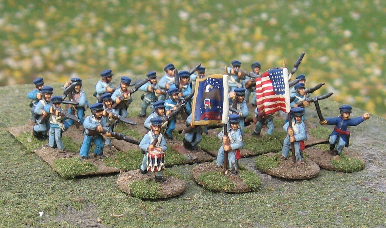 Point of Contact: Wargaming with ChuckaZulu: 15mm Mexican War U.S. Army ...