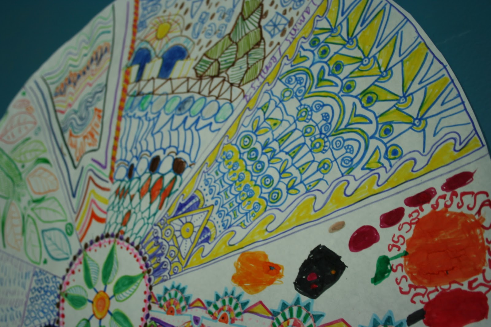 Young at Art: Group Mandala