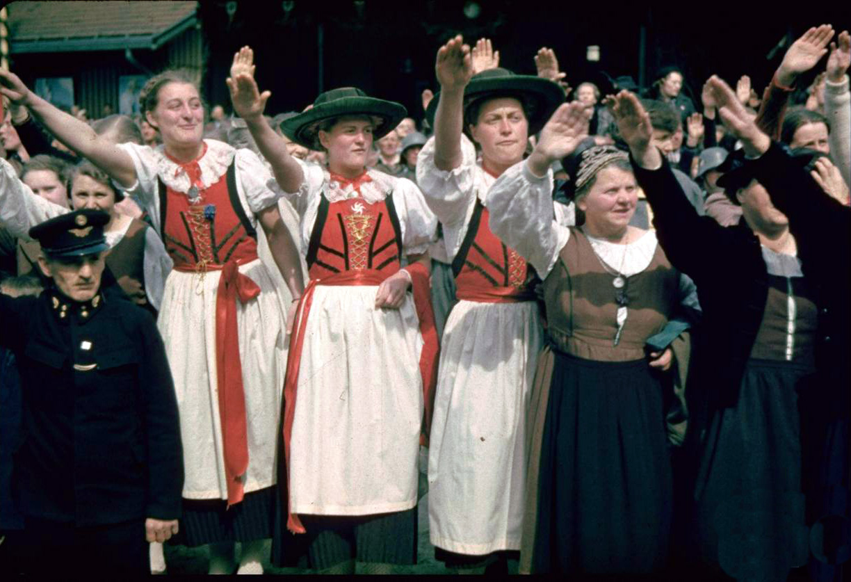 17 Color Photographs of the Anschluss in 1938 ~ Vintage Everyday