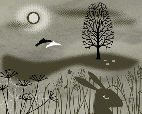 sarah-jane down the lane: Black and quiet