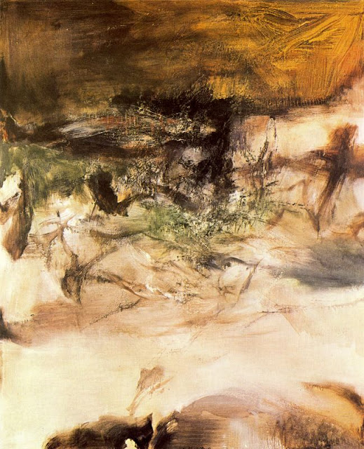 Painting of Zao Wou Ki artist, Zao Wou Ki paintings
