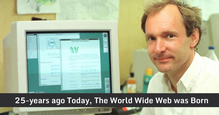 On This Day 25-years Ago, The World's First Website Went Online - News ...