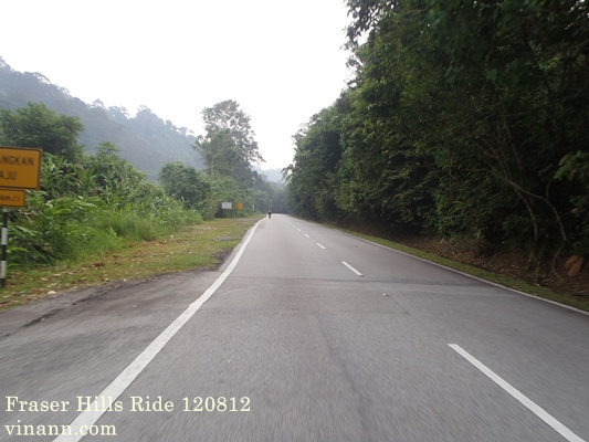 Ride to Fraser Hills - 120812 vin_ann
