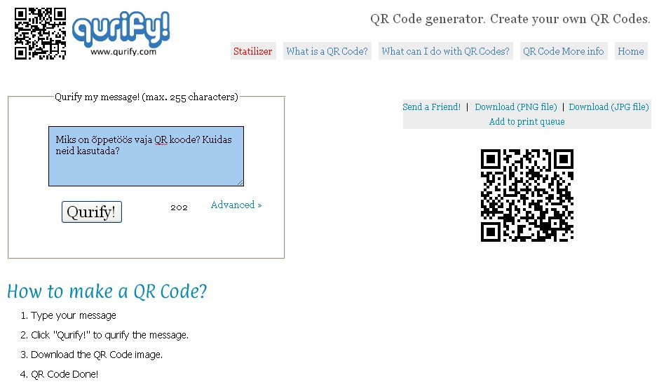 Tiigrihüpe Koolis haridustehnoloog: Milline on kõige parem QR-koodi generaator?
