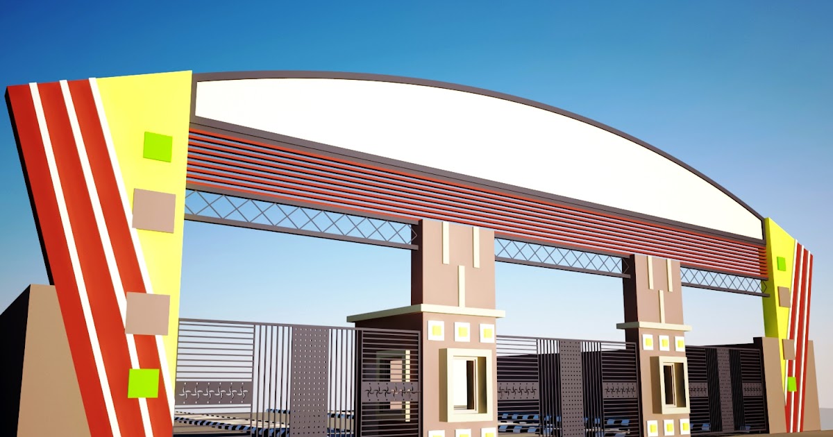Proposed Design of School Gate - Narendra Aliani