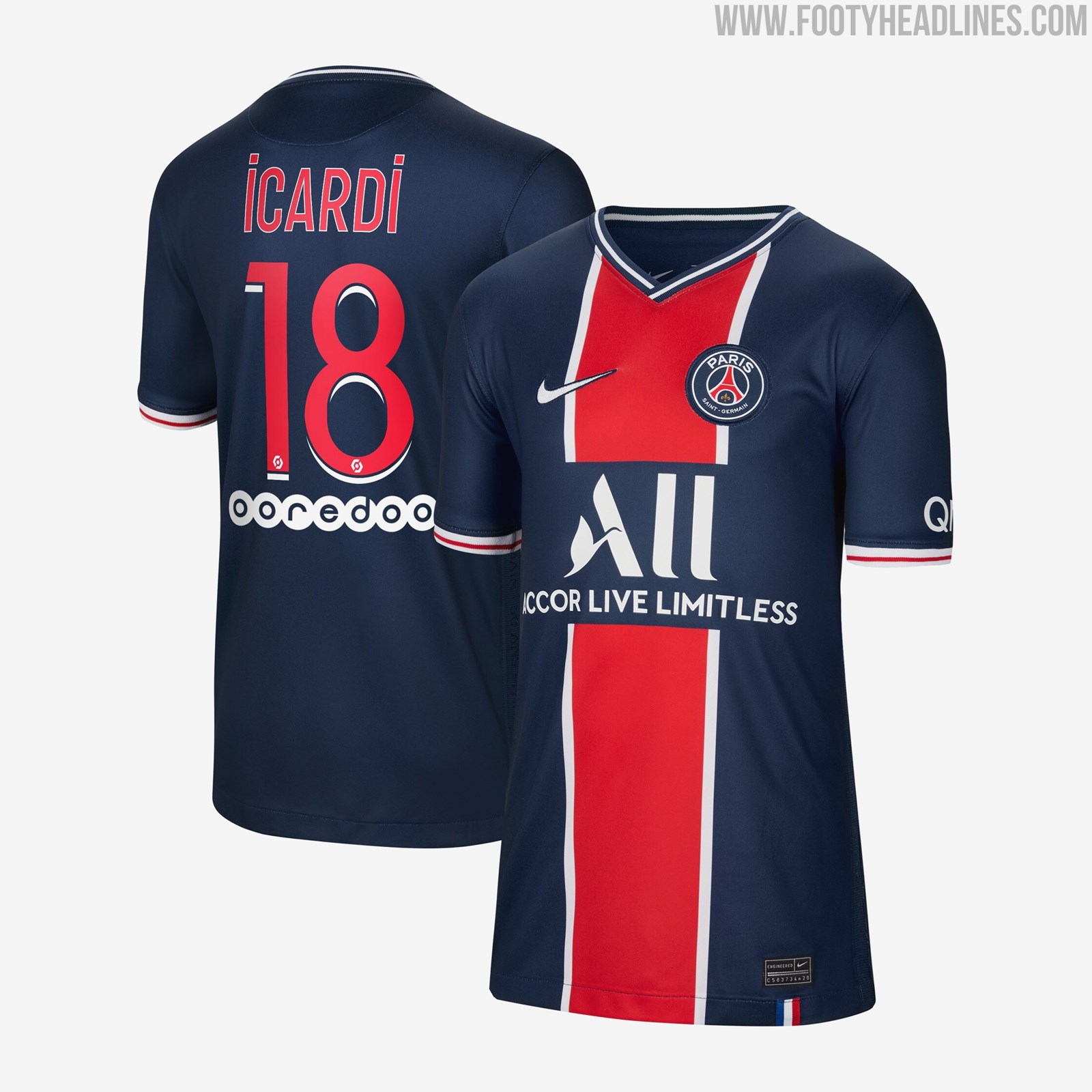 OFFICIAL: Three All-New Ligue 1 20-21 Fonts Released - Footy Headlines