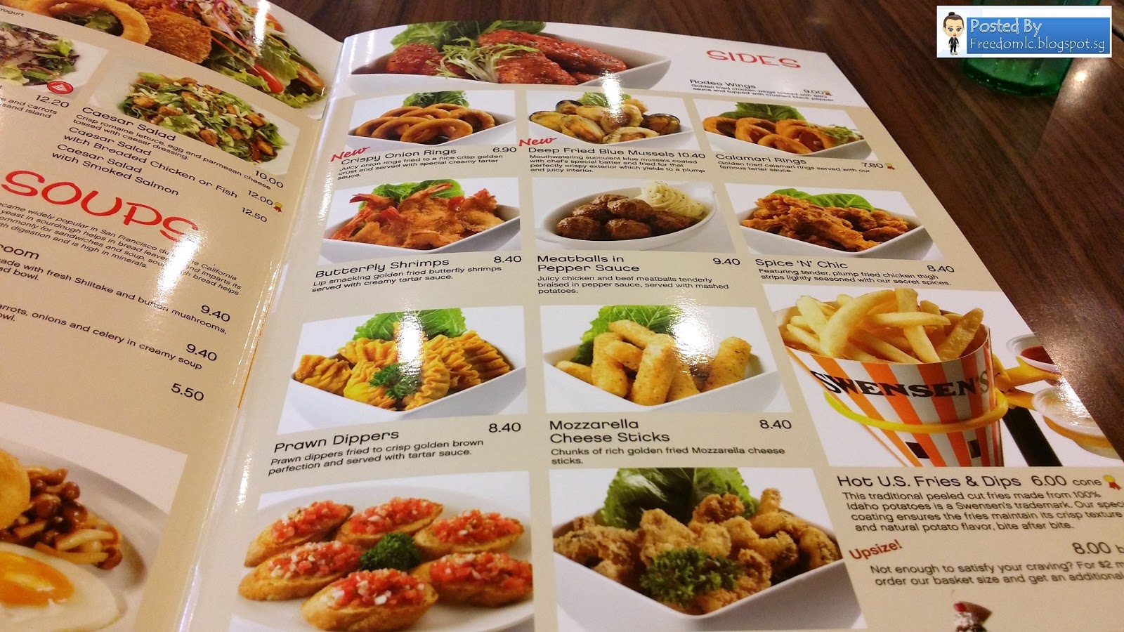 Freedom LC Life: Swensen's Restaurant at Parco Bugis Junction