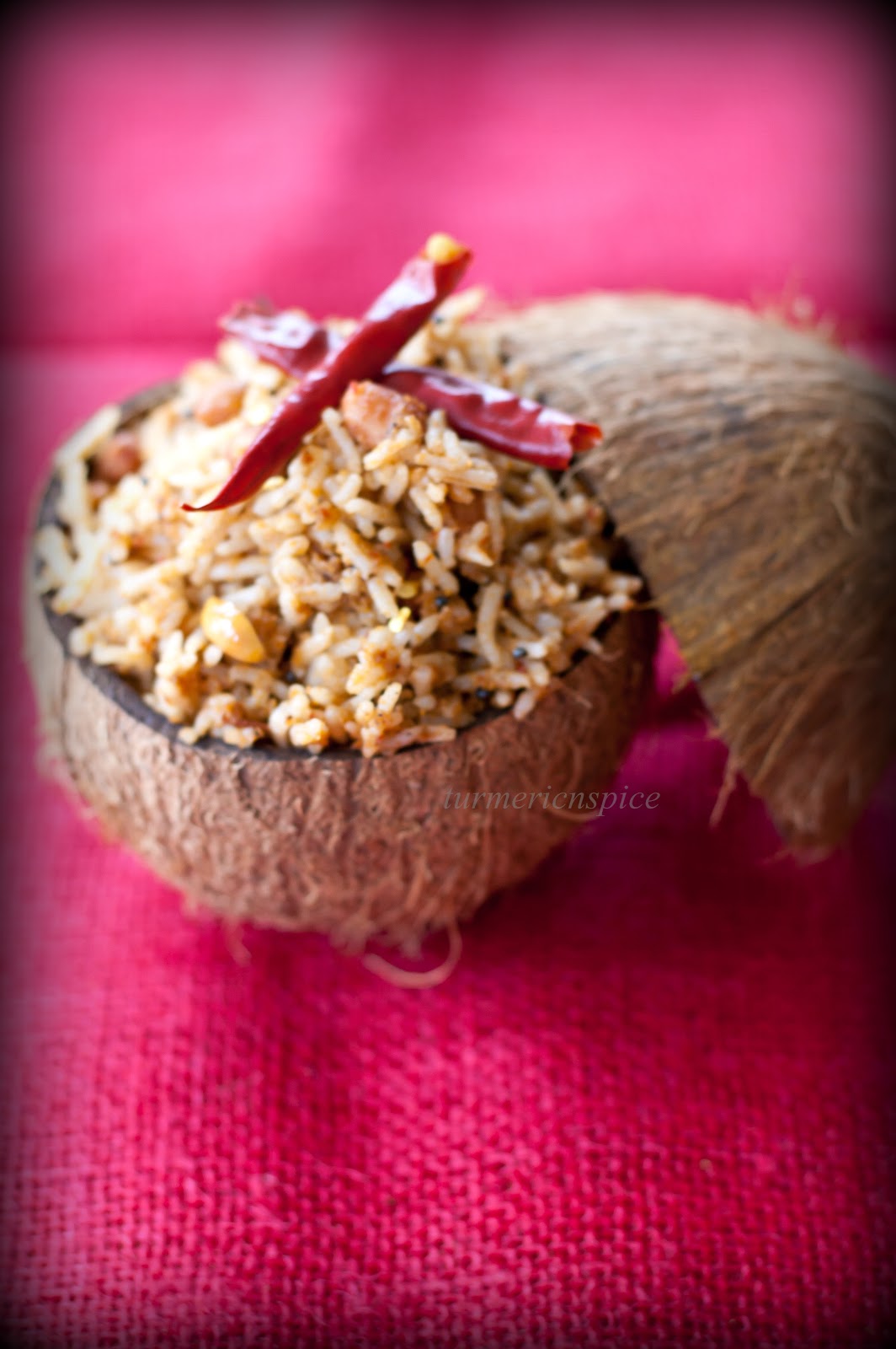 Turmeric n spice: Tamarind Rice / Puliyogare