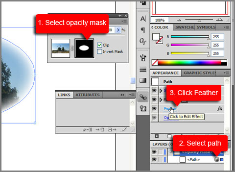 How To Change Opacity In Illustrator : Make Opacity Mask With A ...