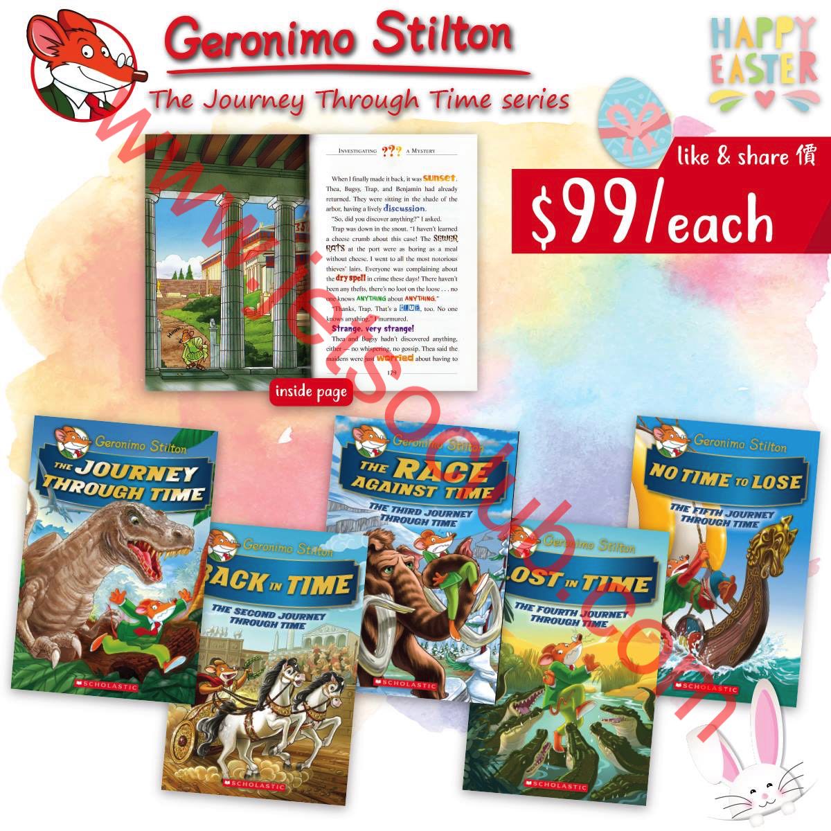 Fun to Read Book Outlet：復活節大減價 全場兒童圖書 低至2至（至9/4） ( Jetso Club 著數俱樂部 )