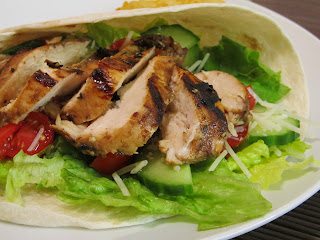 Jenn's Food Journey: Rustic Balsamic Chicken Wraps