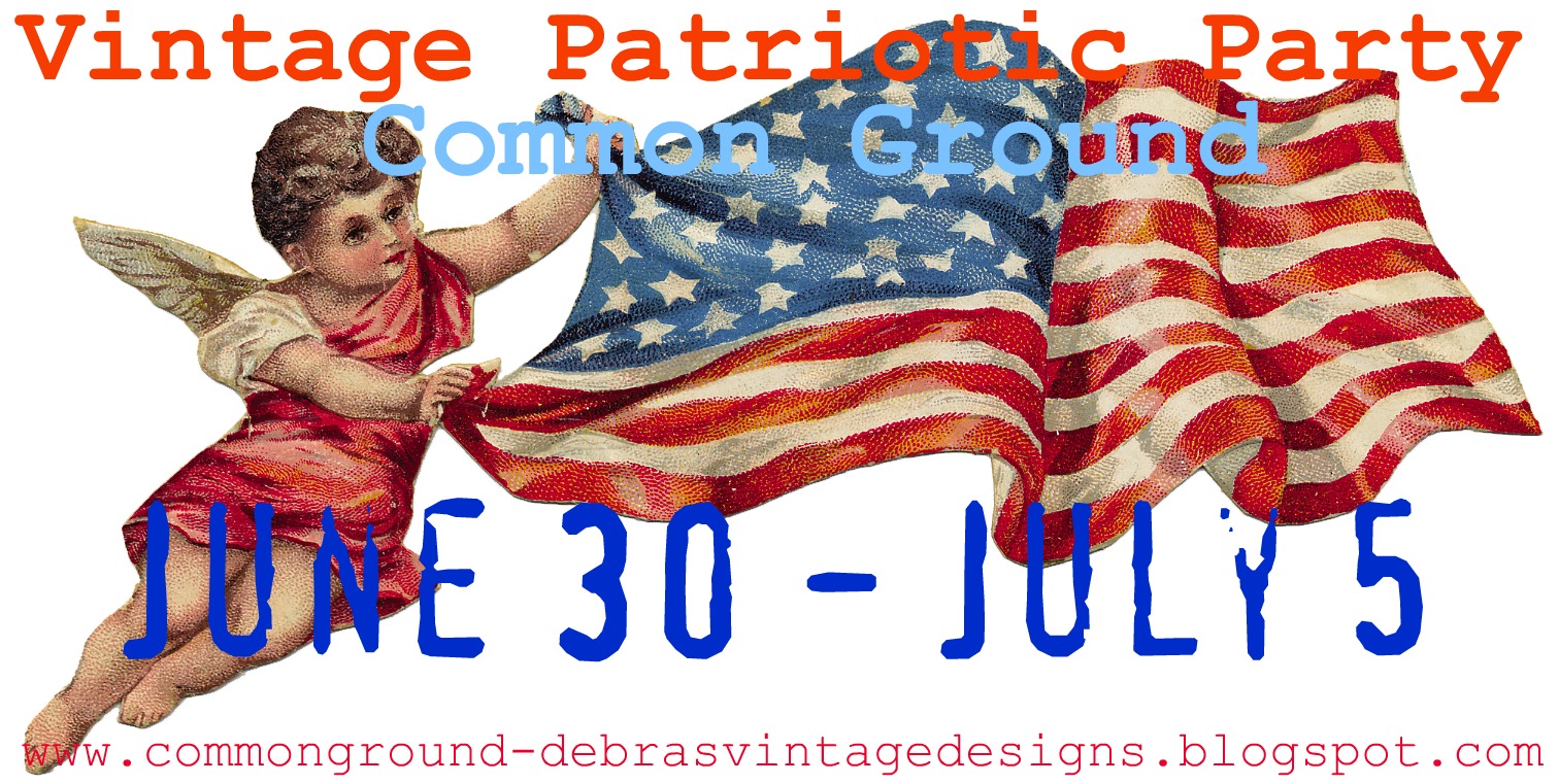 common ground : Vintage Inspiration Friday #44: Patriotic Party