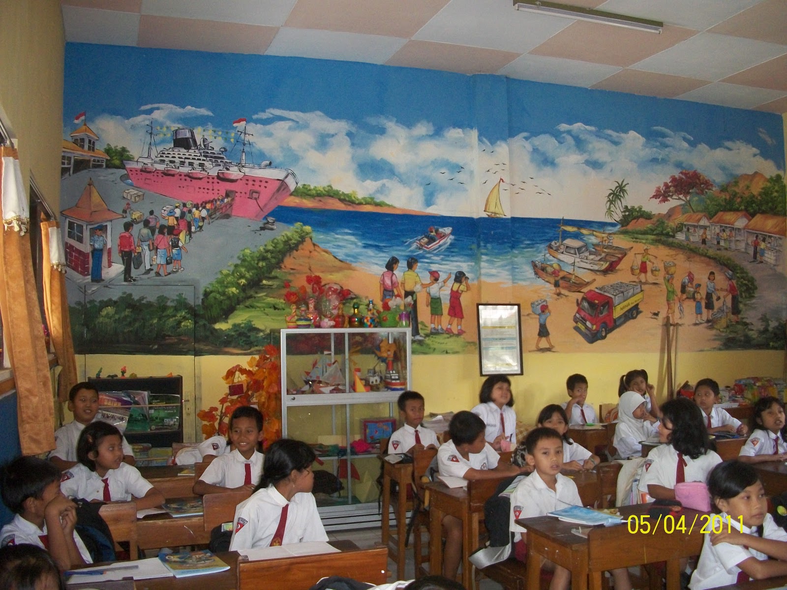 SD NEGERI ARJOSARI 2 MALANG: SDN Arjosari 2 (suasana kelas)