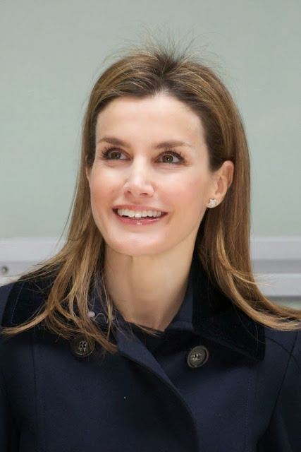 Princess Letizia Attends Forum Against Cancer in Madrid