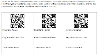Noggle's Notes on Technology in Education: Social Studies Fun with QR Codes