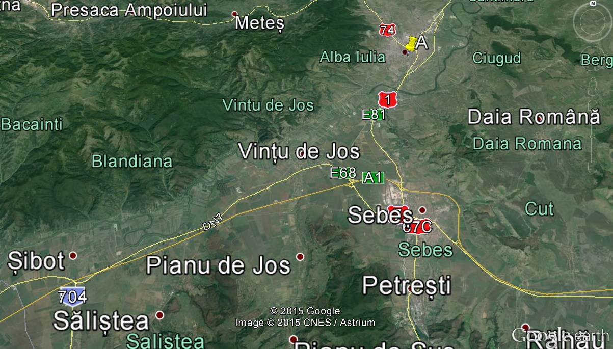 ArqueoLugares: APULUM. Alba Iulia romana. Daia Romana. Romania