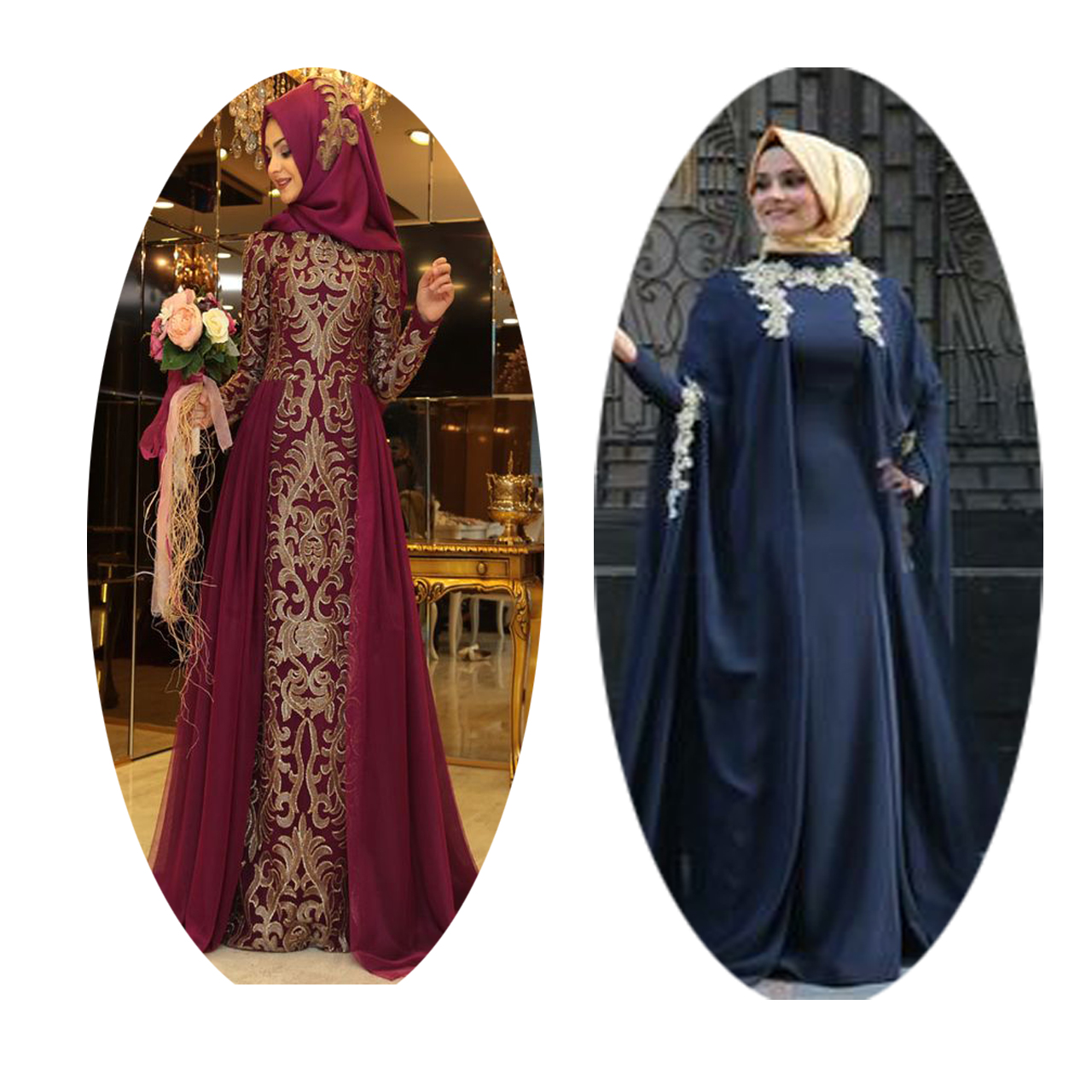 Baju Gamis Hitam Arab