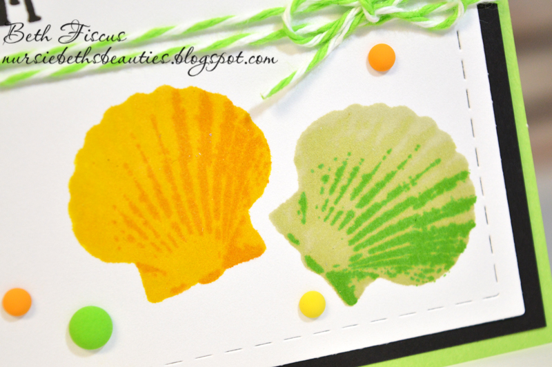 Beth's Beauties: Happy As A Clam Card