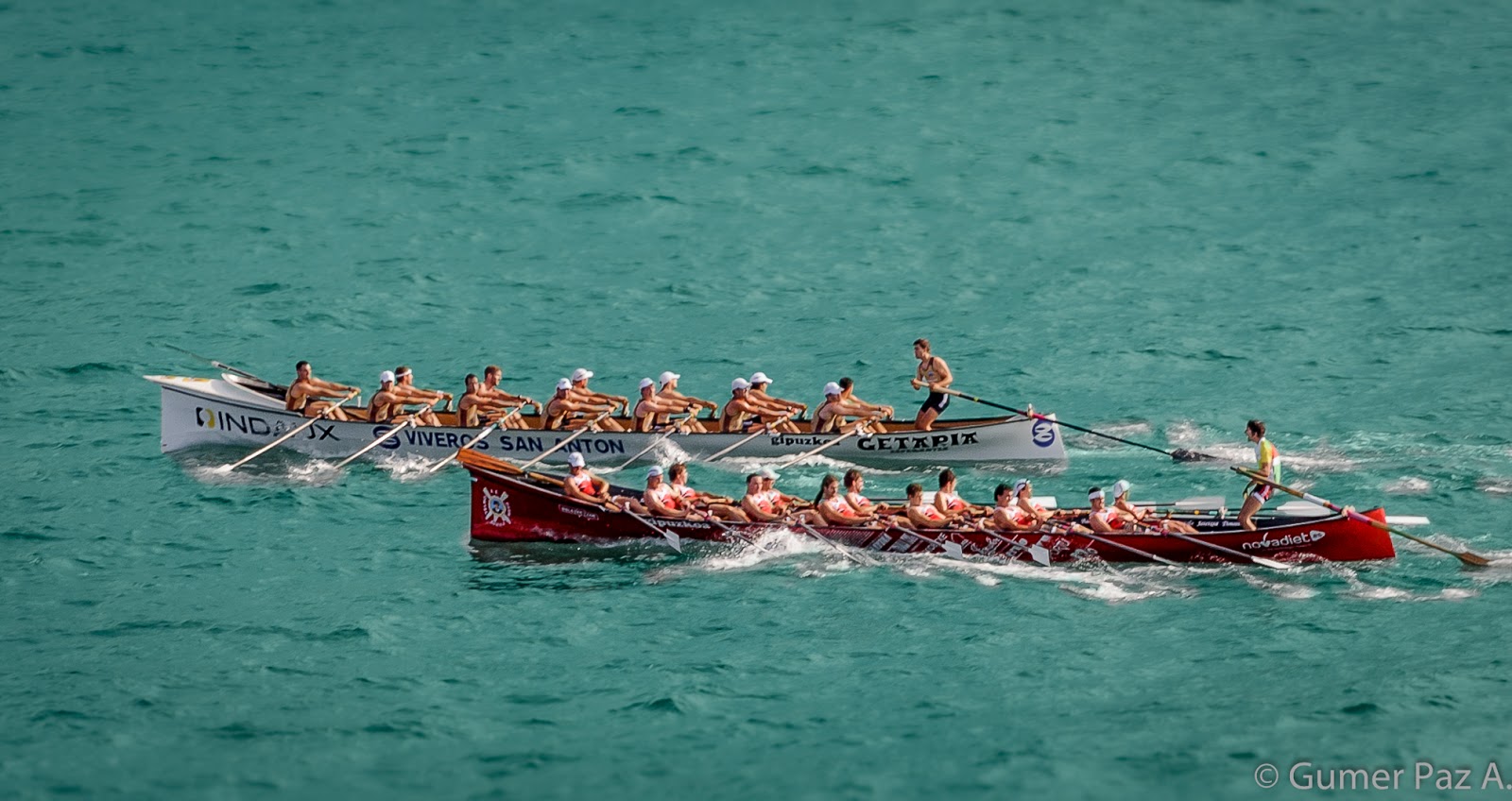 Gumer Paz A. fotografía: Traineras