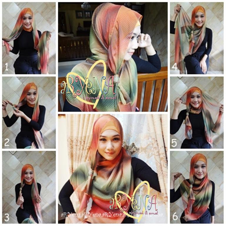 amiihong's blogs: Tutorial Hijab Simple