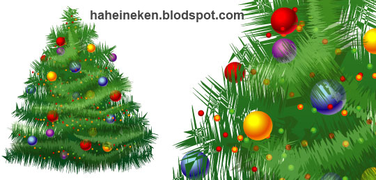 Vẽ cây thông noel- Illustrator