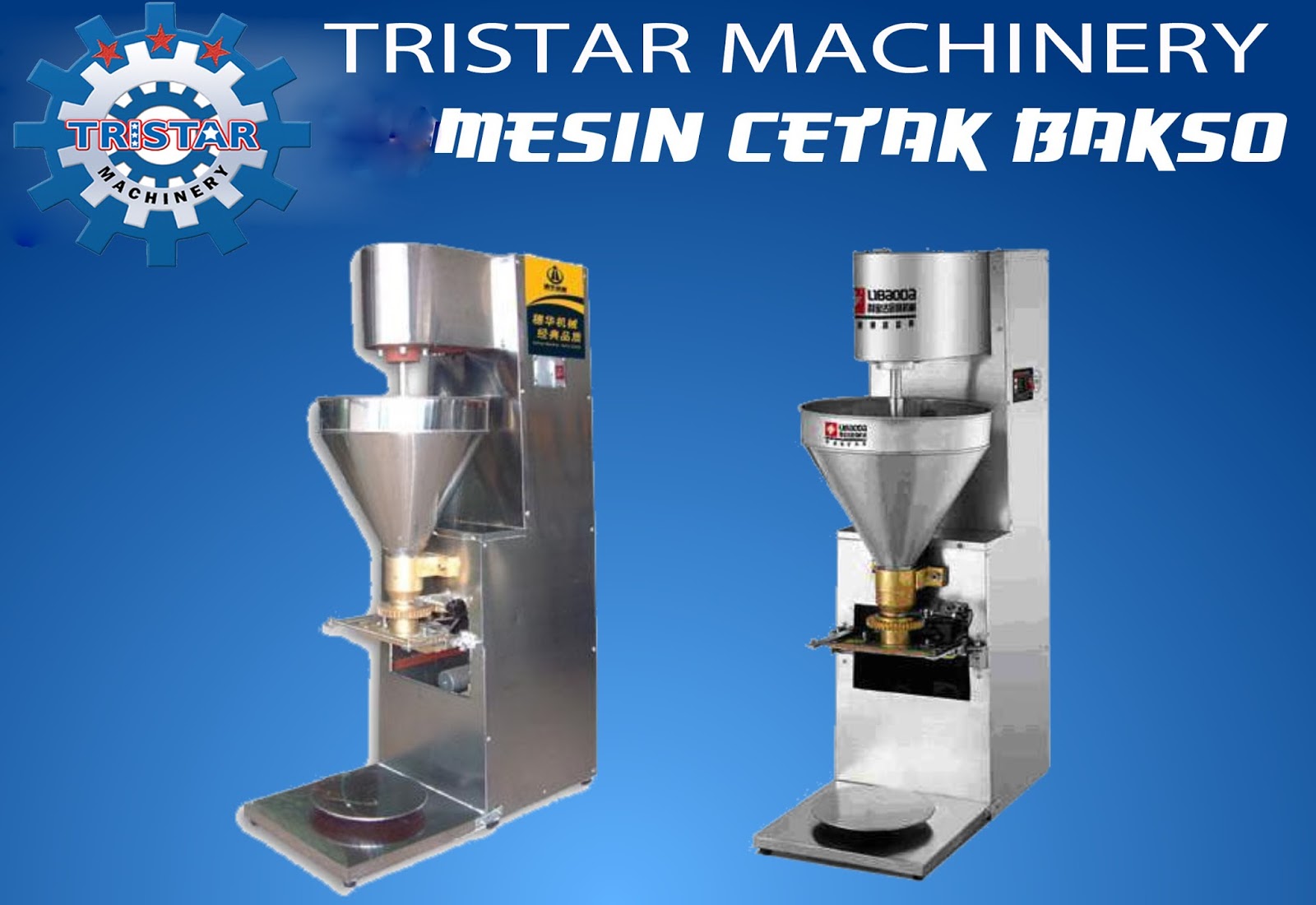MESIN BAKSO-MESIN CETAK BAKSO ~ PUSAT MESIN TRISTAR