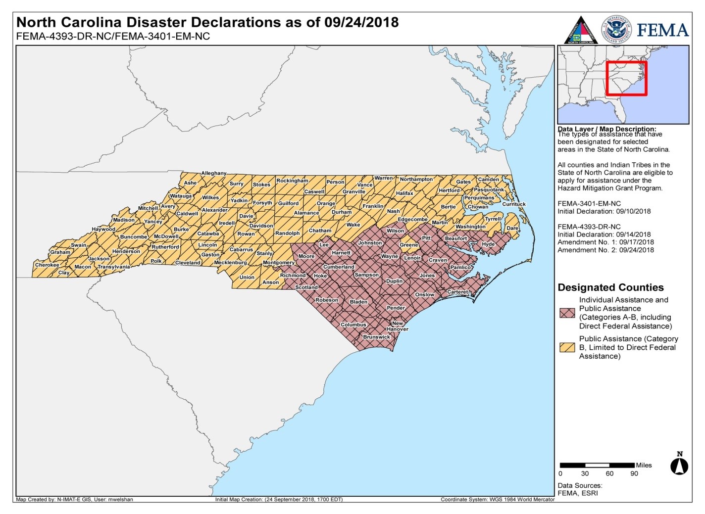 Moore County Public Safety: Moore County Declared for Individual ...