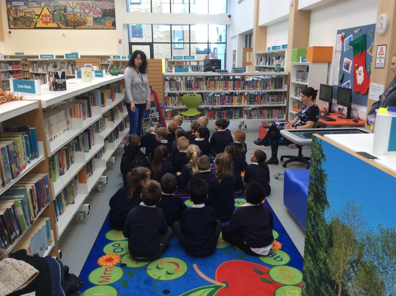 Year 1 Library Visit :: Hilldene Primary School News