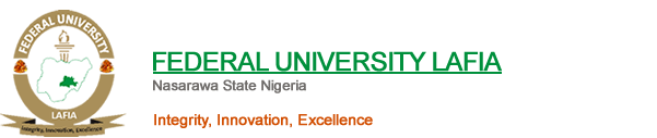 Courses Offered In Federal University Lafia, FULAFIA, Nasarawa State ...