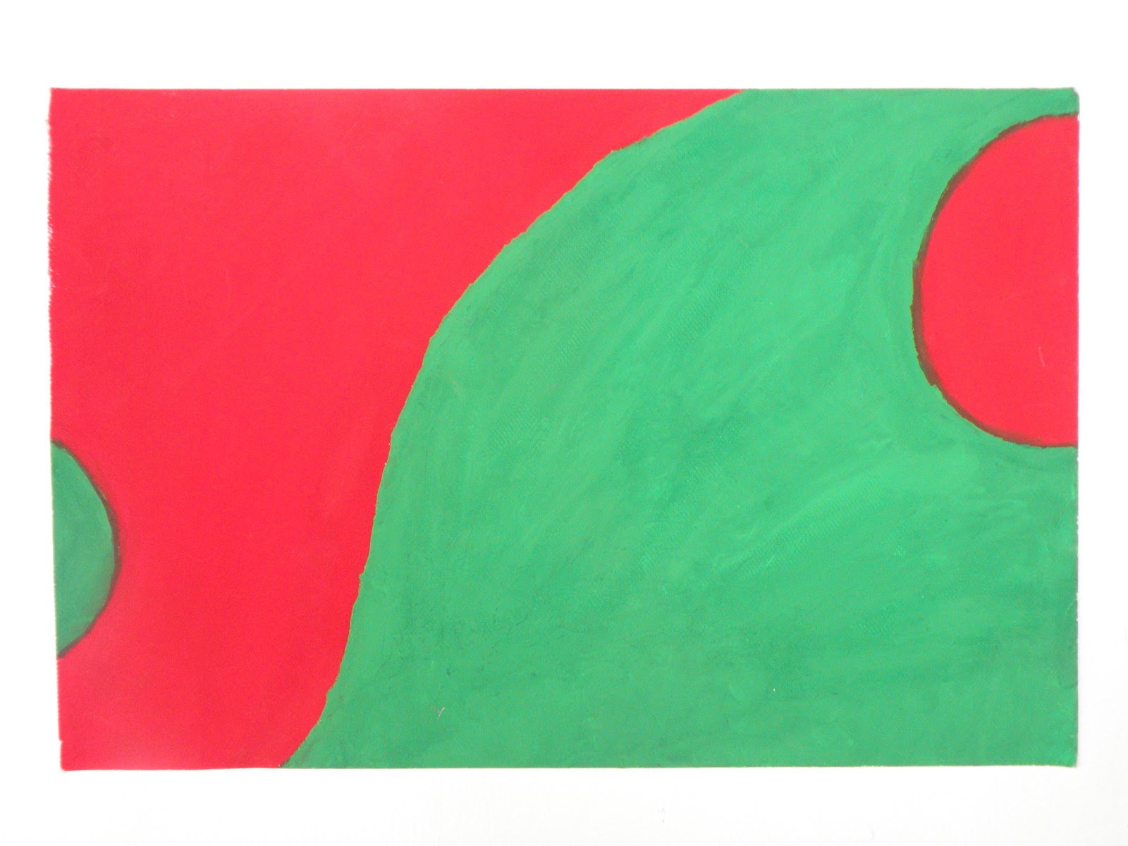 COLREND: CASCADE OF COLORS: Second Plate: ABSTRACT COMPOSITION IN ...